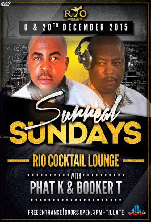 Surreal Sundays @ Rio Cocktail Lounge • Kimberley PORTAL