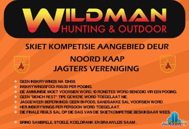 Wildman Hunting & Outdoor - Skiet Kompetisie • Kimberley PORTAL