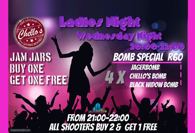 Chellos Ladies Night • Kimberley PORTAL