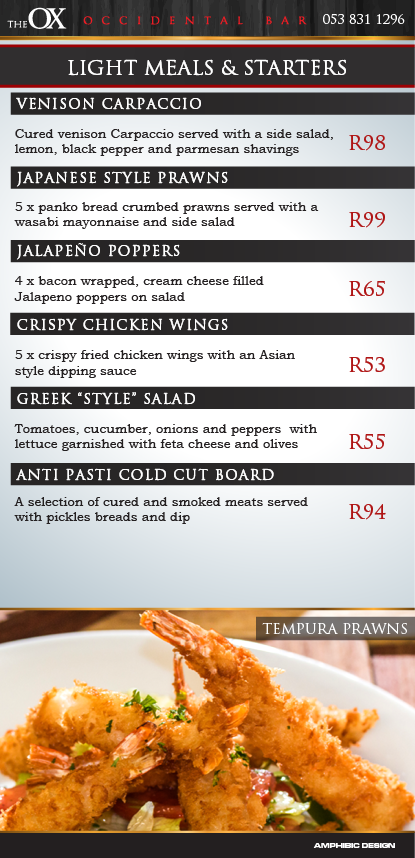 2_light meals • Kimberley City Portal