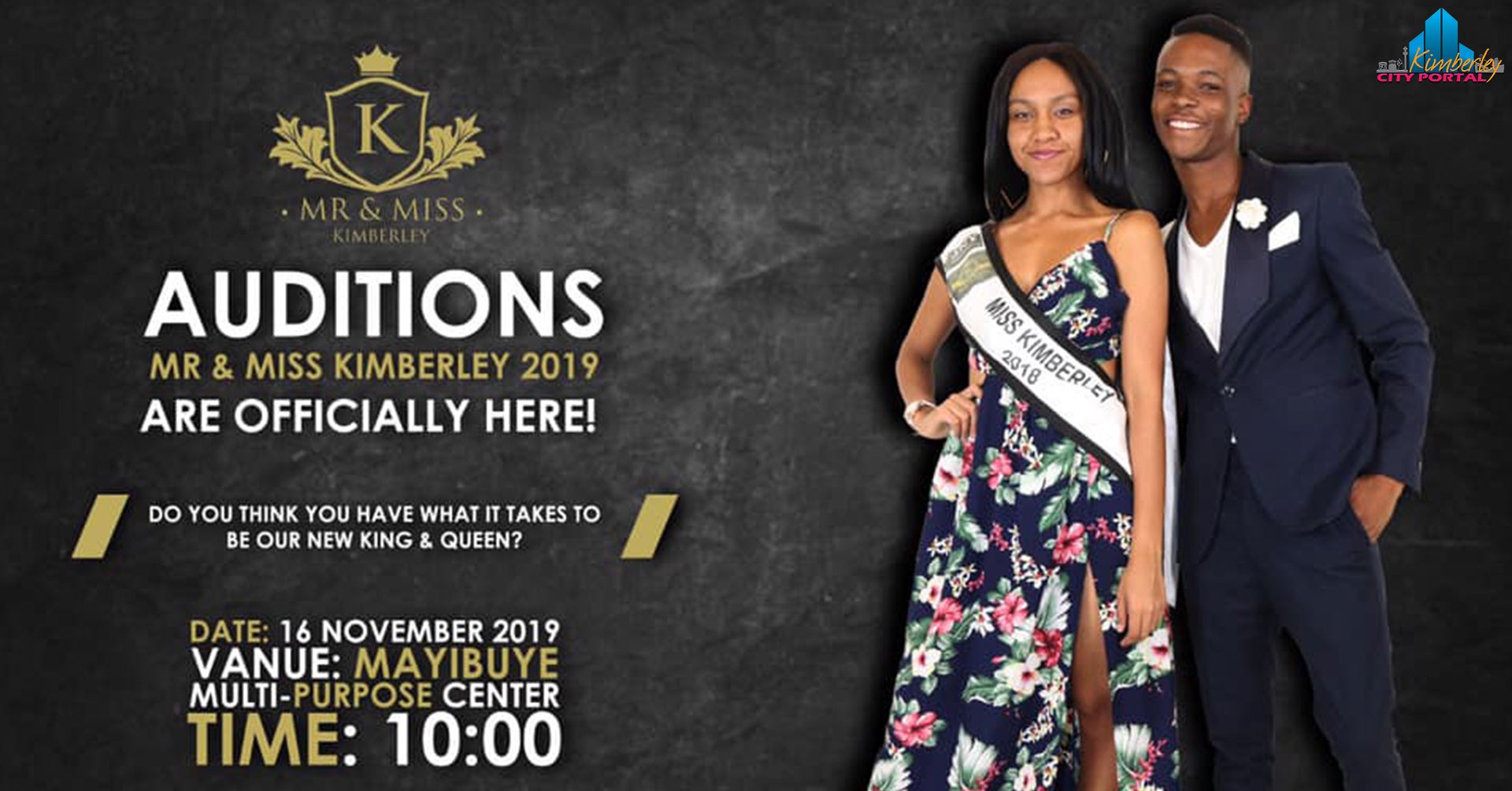 Mr & Miss Kimberley Auditions • Kimberley PORTAL