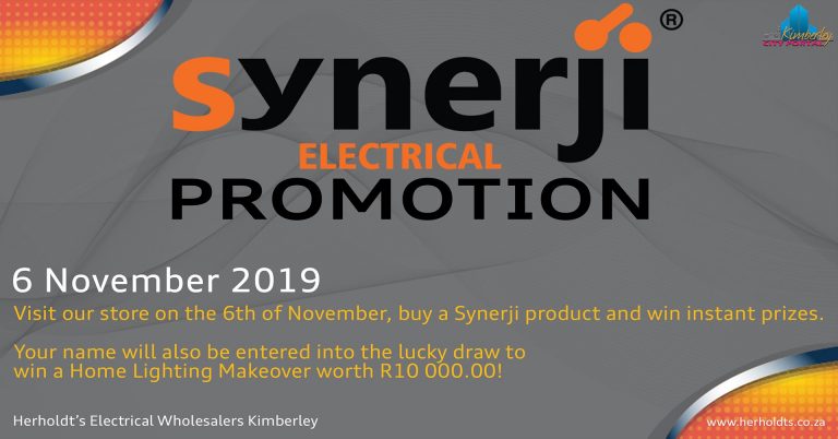 Synerji Electrical Promotion @ Herholdt's Electrical Wholesalers ...