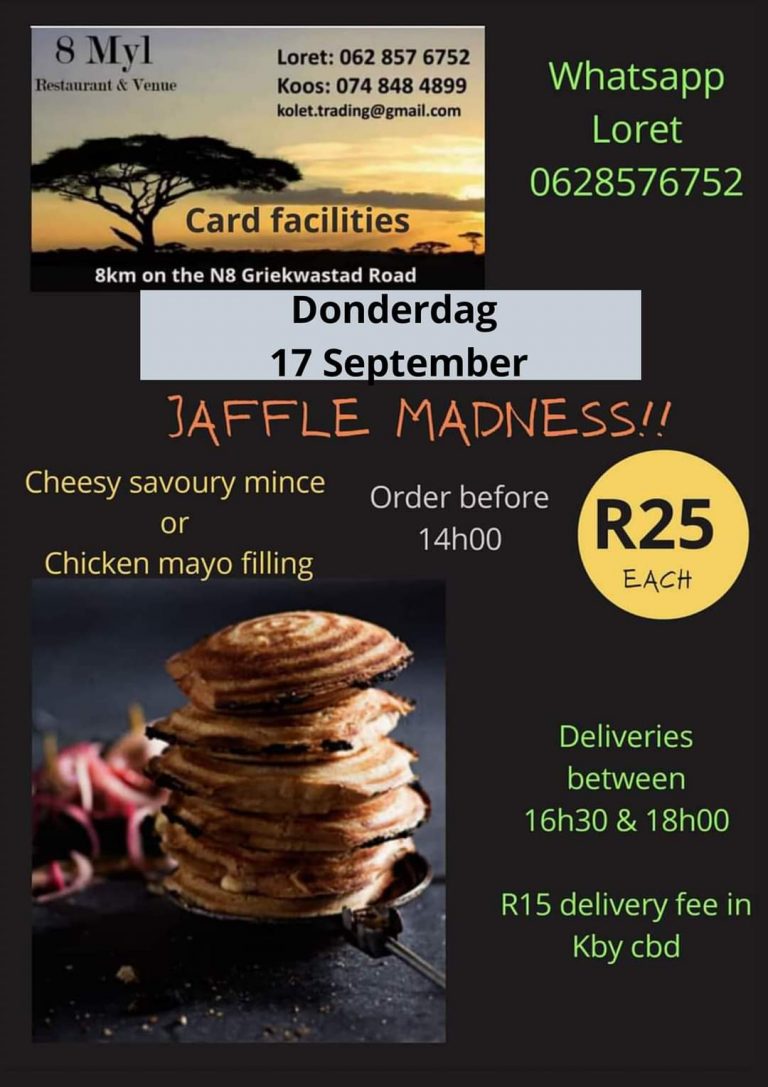 Jaffle Special @ 8 Myl • Kimberley PORTAL