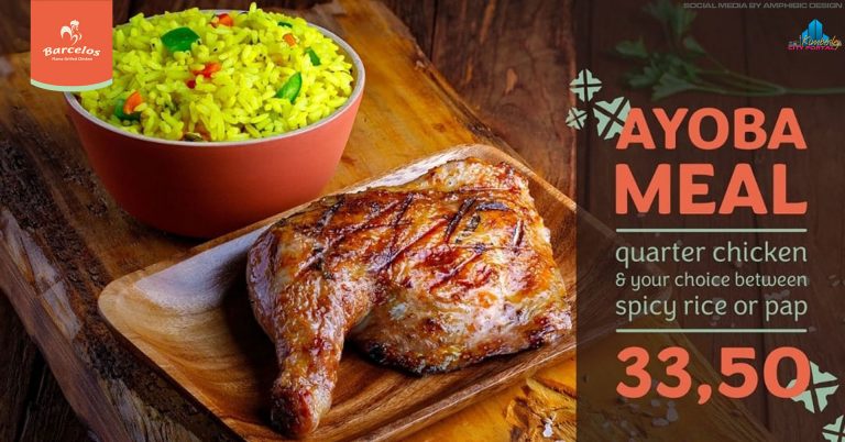 Ayoba Meal Special @ Barcelos • Kimberley PORTAL