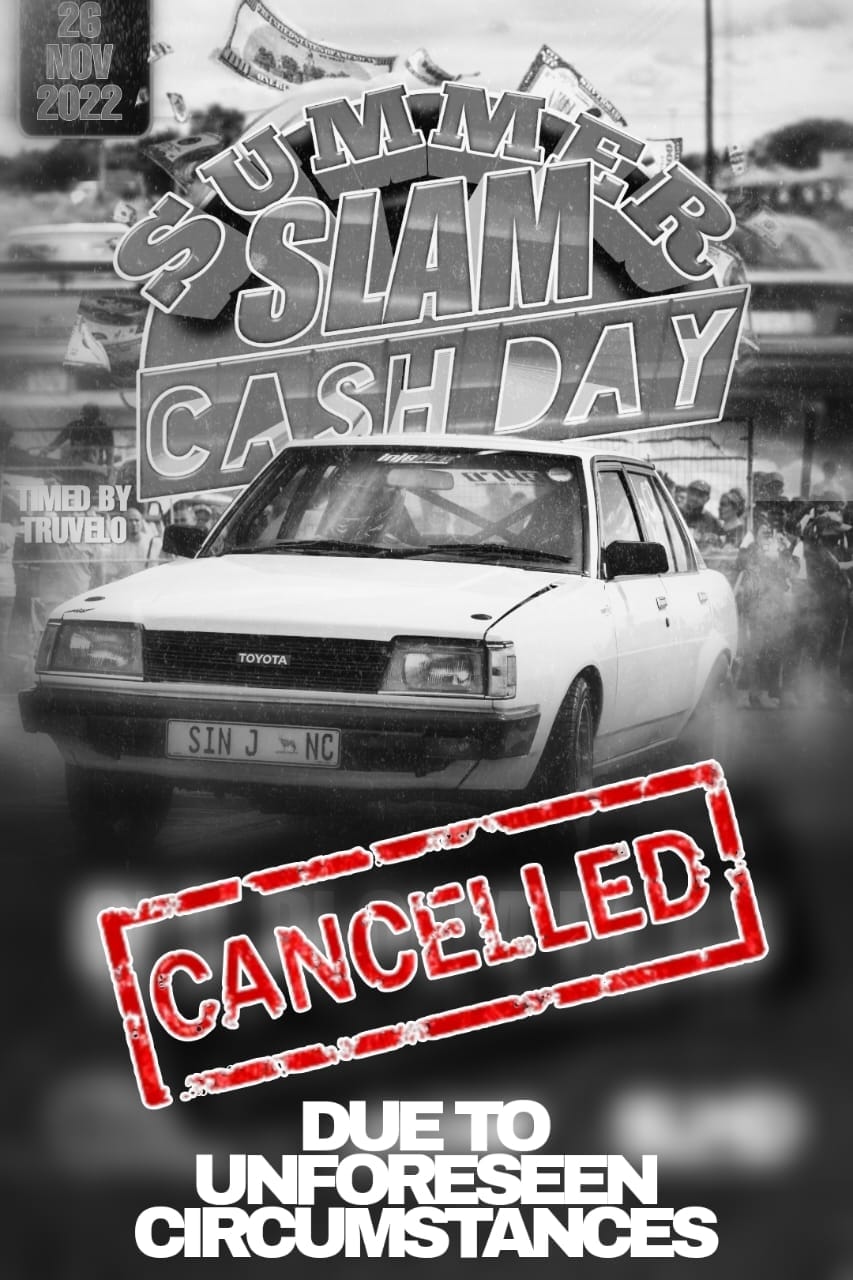 CANCELLED - Summer Slam Cash Day Drag Racing @ Old BFN Road • Kimberley ...