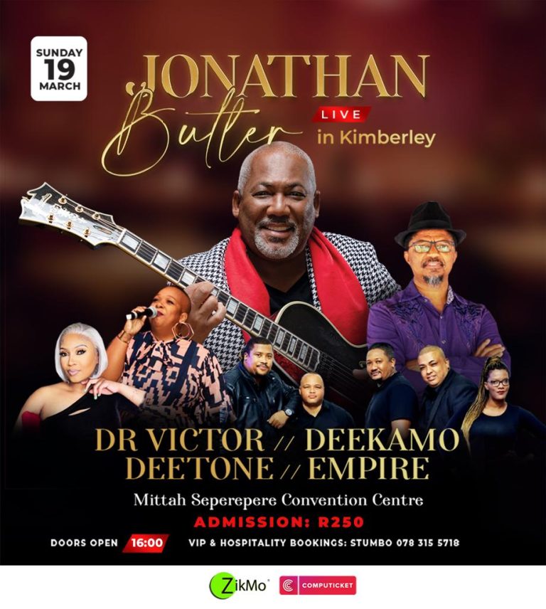 Jonathan Butler Live @ The Mittah Seperepere Convention Centre • Kimberley PORTAL