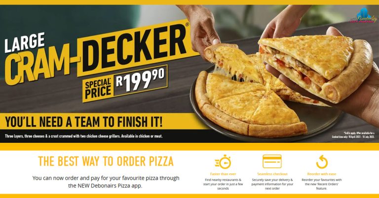Large Cram-Decker Promotion @ Debonairs • Kimberley PORTAL