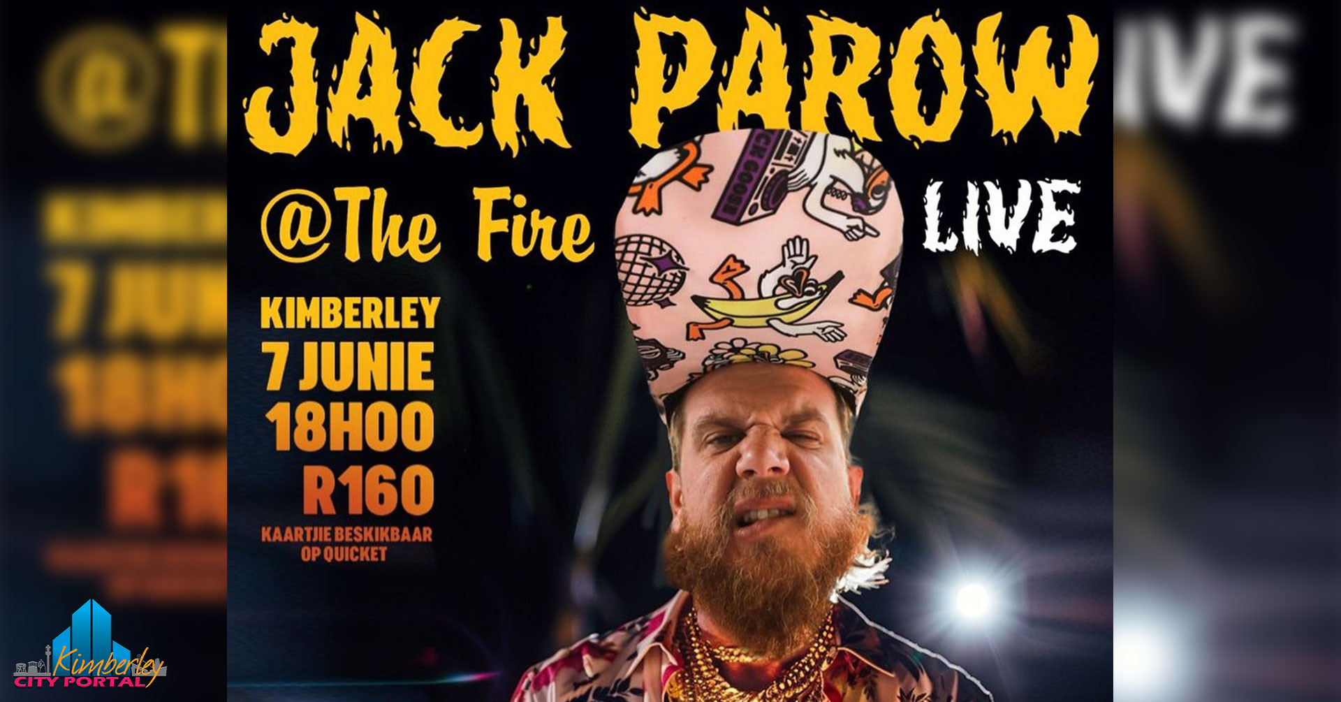 Jack Parow Live @ The Fire • Kimberley PORTAL