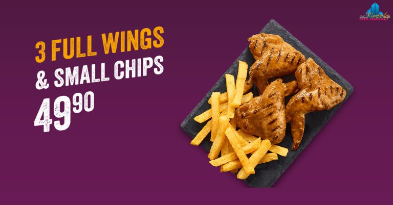 3 Full Wings & Small Chips @ Steers • Kimberley PORTAL